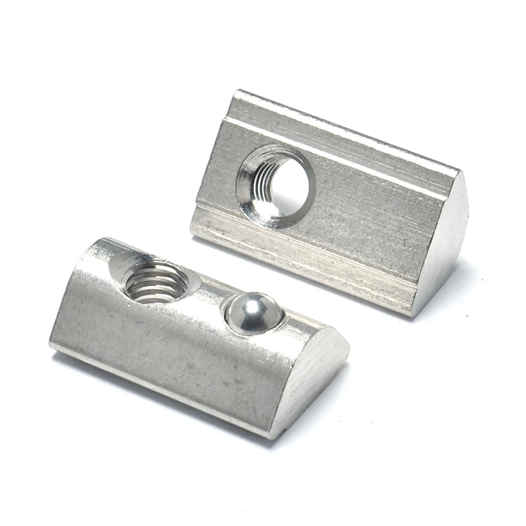 Customized Stainless Steel T Nuts with Spring Loaded Ball