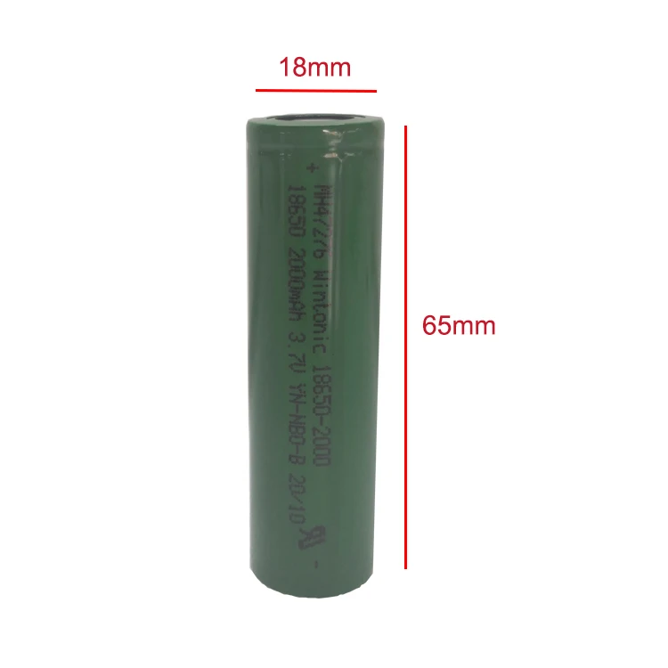 Wintonic 20650 Lithium Ion Battery - 2000mah for LED Flashlight