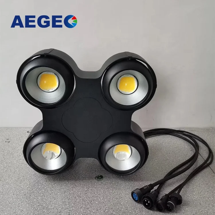 Outdoor Waterproof 4x100w Led Cob Audience Blinder Ip65 Cold Warm White 400w 2in1 Cob Blinder ...