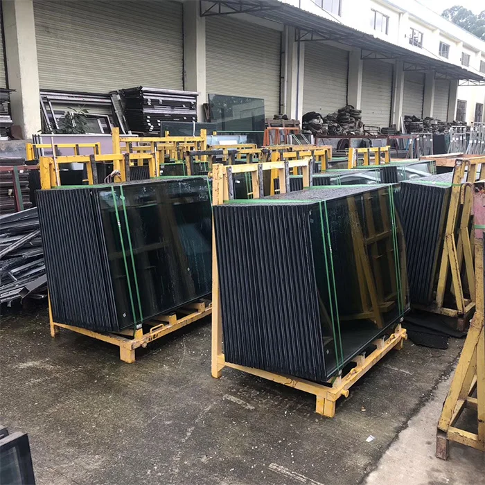 Powder Coating Heavy Duty Stacking Pallet Shelve Glass Transport Rack ...