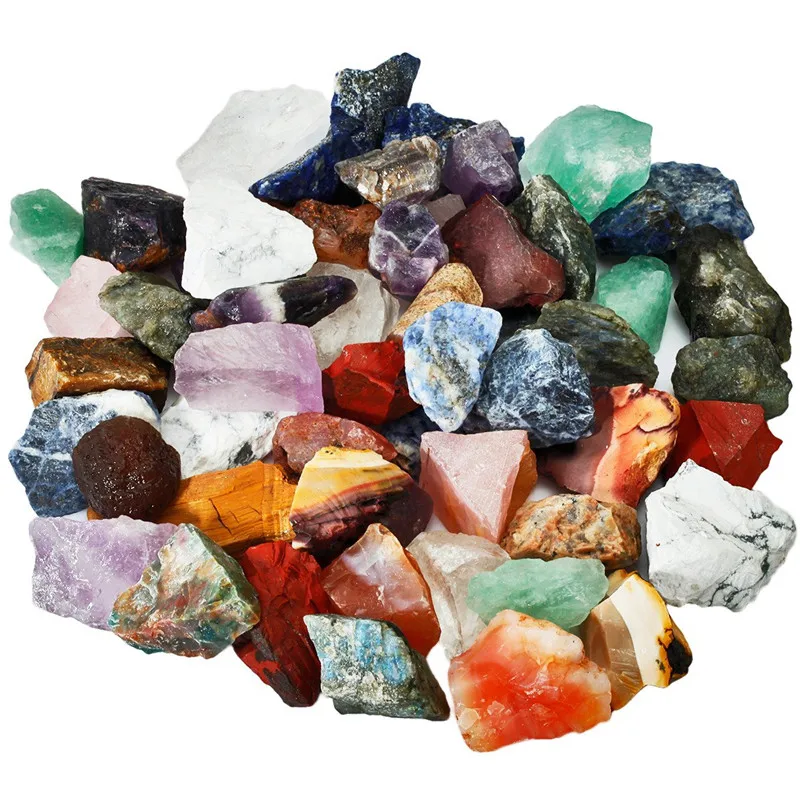 Colorful Irregular Raw Crystals for Decorative Landscaping Stones ...