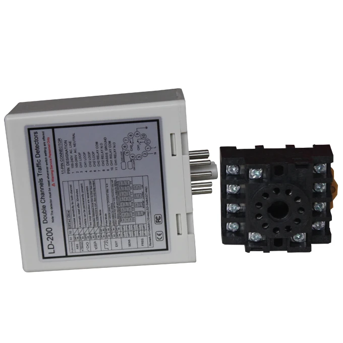Double Channel Inductive Vehicle Loop Detector for Traffic