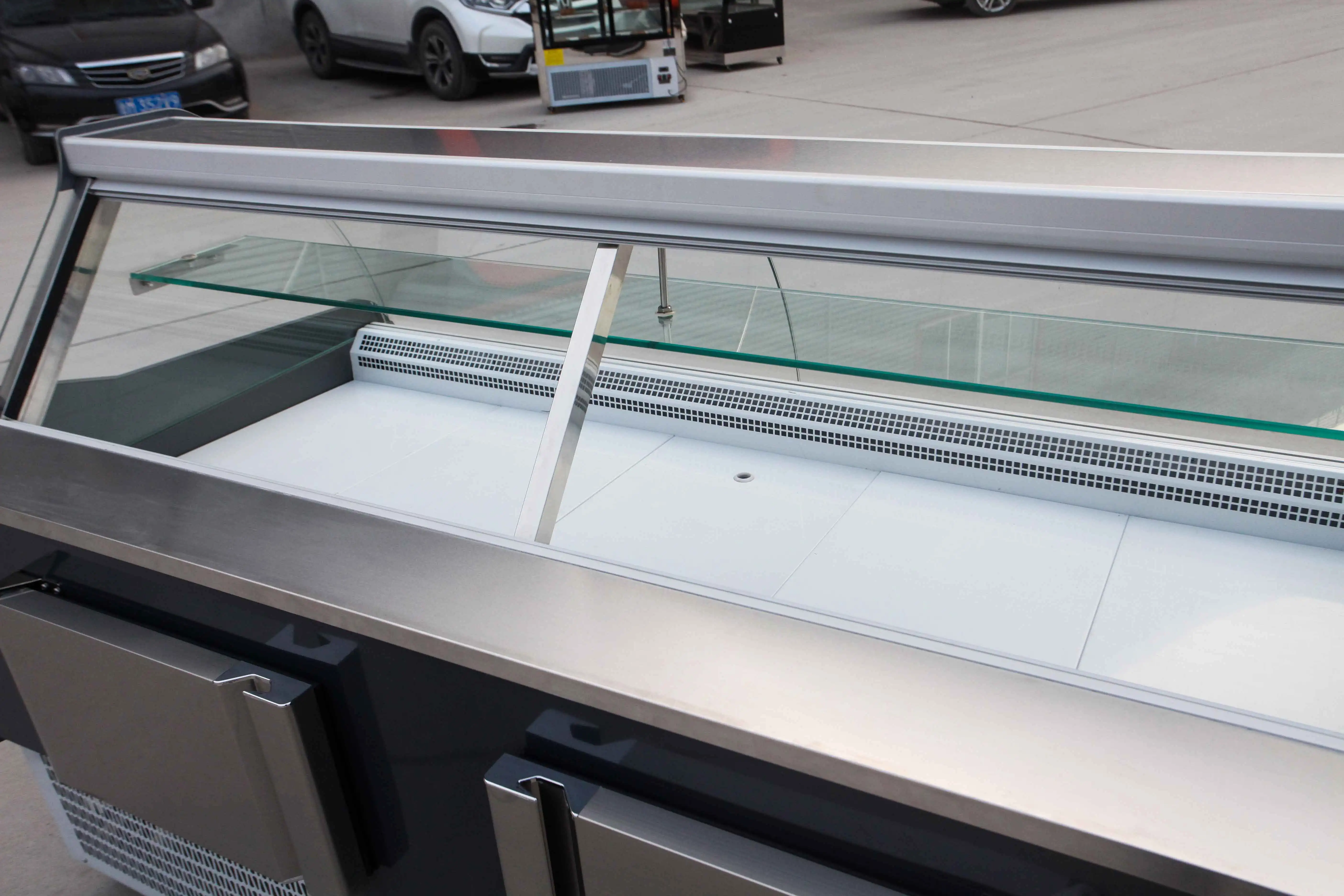 Factory Hot Sale Supermarket Deli Refrigerator Display Cabinet Service ...