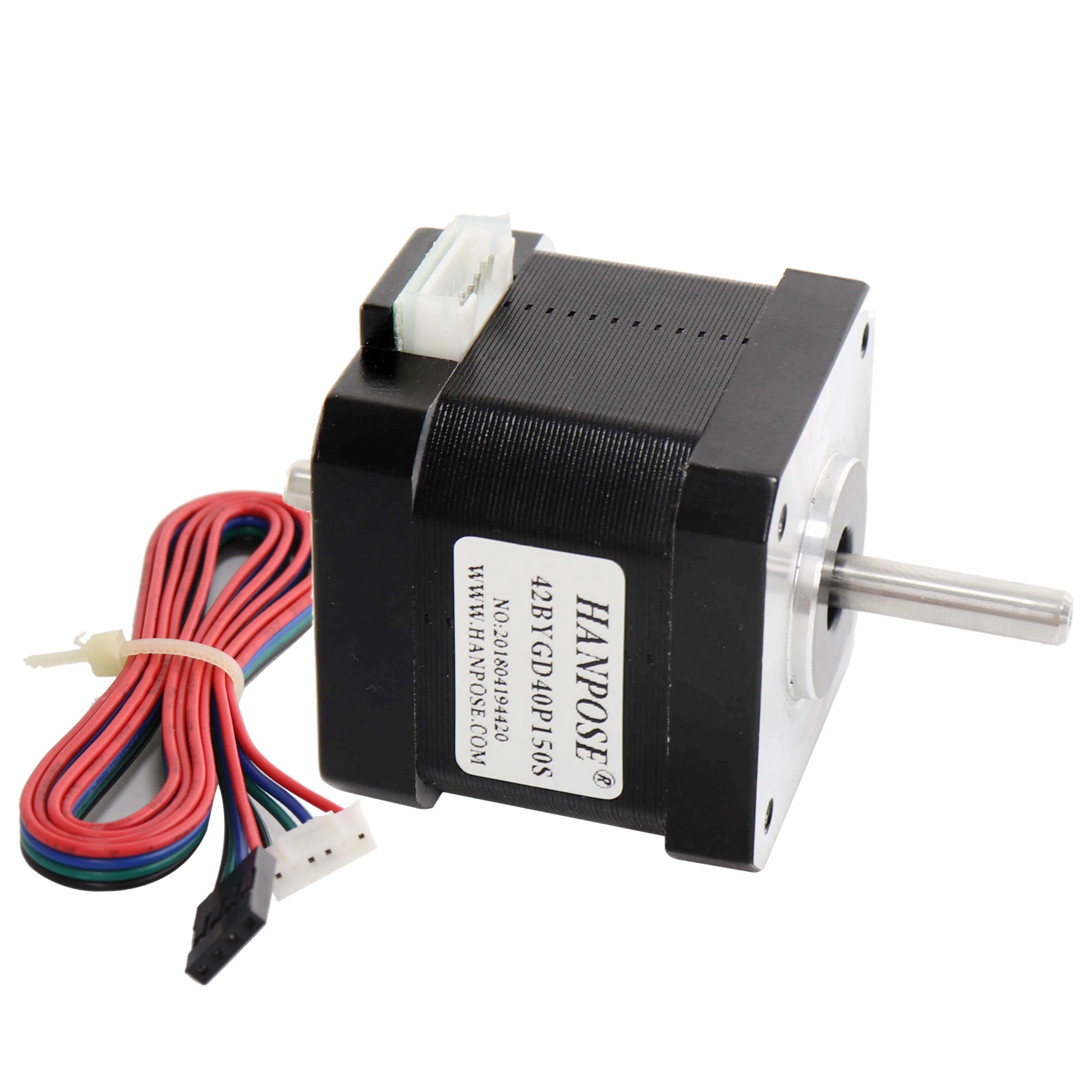 Stepper Motor 42 40mm Length Nema 17 Double Shaft Step Motor 2 Phase 1. ...
