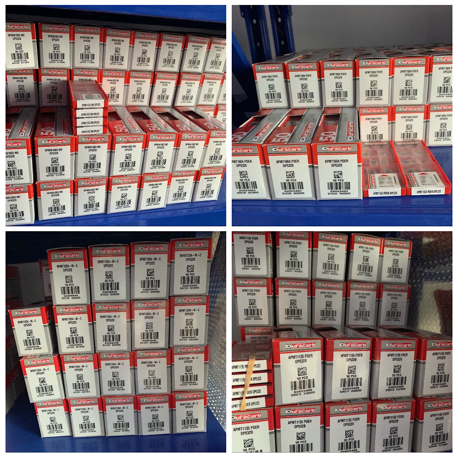 Sekr 1203 Afsn-em Dc9235 Duracarb Tungsten Carbide Milling Inserts ...