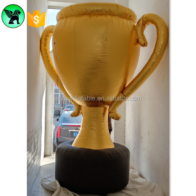 10ft High Giant Golden Inflatable Trophy Customized 3m Event Trophy ...