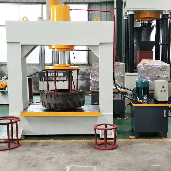 Hydraulic Press for Solid Forklift Tire Replace Press