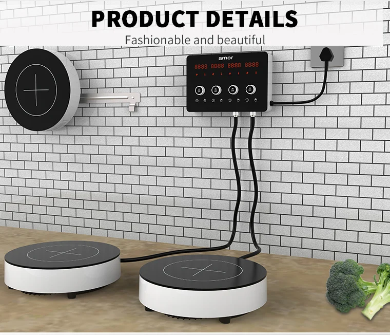 Product Univercial Wall Mounted Induction Cooktop Ai-mu Home Appliances ...