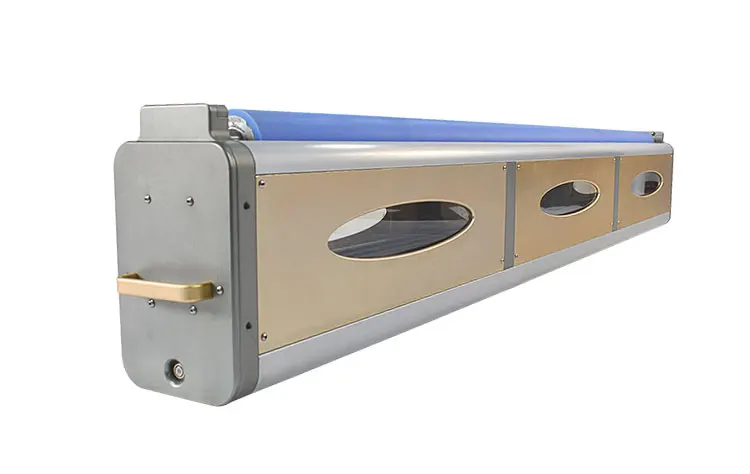 Single Sided Sticky Roller Cleaning Machine for Large Format Continuous ...