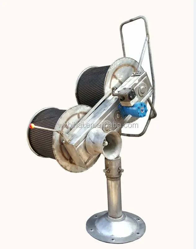 Middle Double Wheel Double Motor Customize Hydraulic Fishing Net Hauler ...