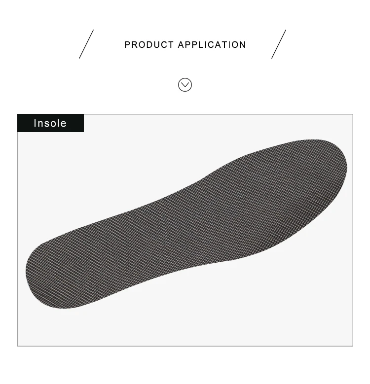 Honeycomb Anti-Static Shoes Lining Insole with Silver Fabric