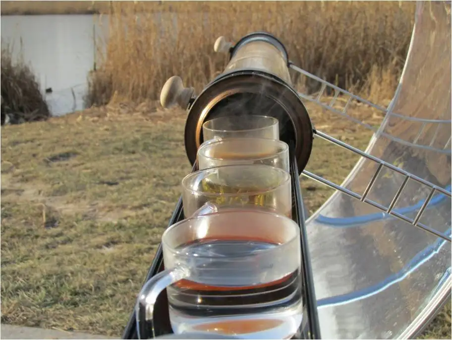 High-efficiency Portable Parabolic Solar Cooker Bbq Grill Stove Oven ...