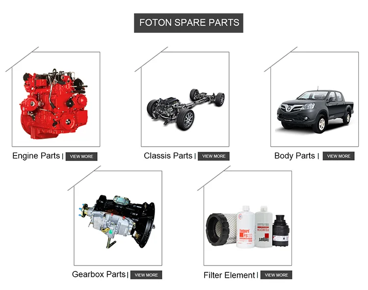 Wholesale Genuine Foton Truck Spare Parts - Durable & Reliable
