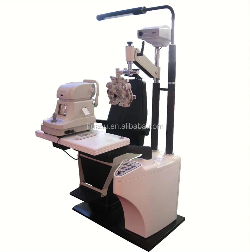 Ophthalmic Refractor Chair Unit Optometry Combined Table Set Optical ...