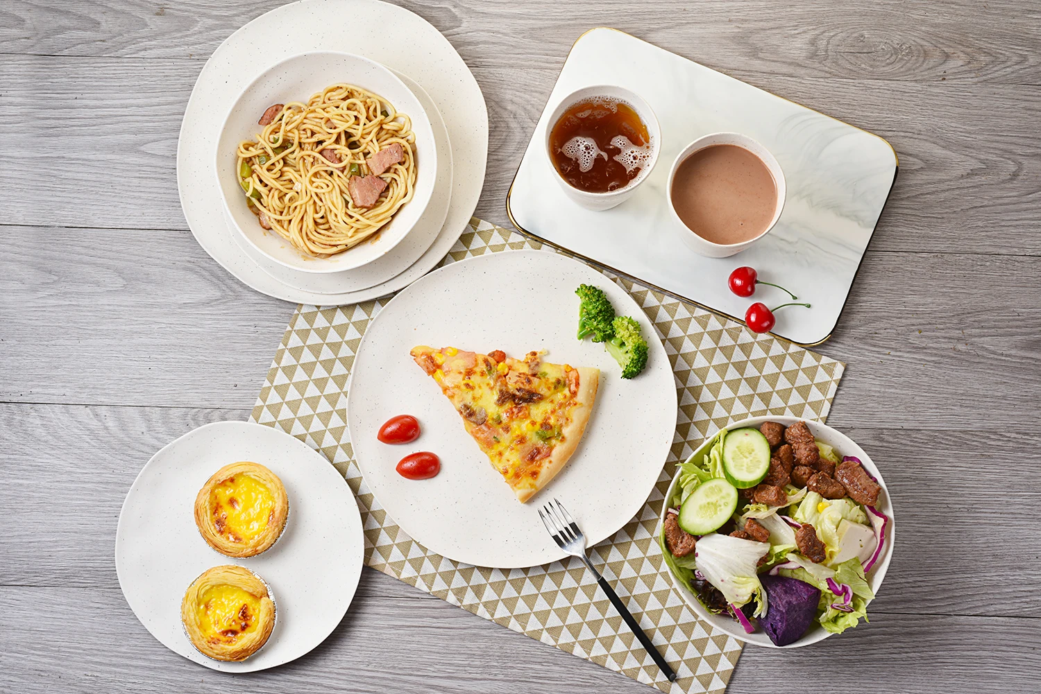 Eco-friendly Bamboo Dinnerware Set for Camping & Picnics