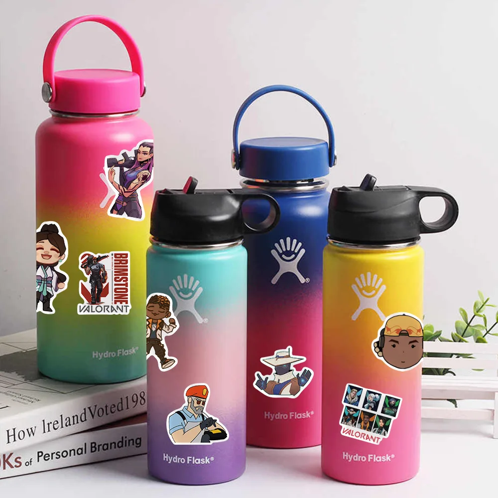 50pcs/bag Valorant Cartoon Roles Personalized Decorative Graffiti ...