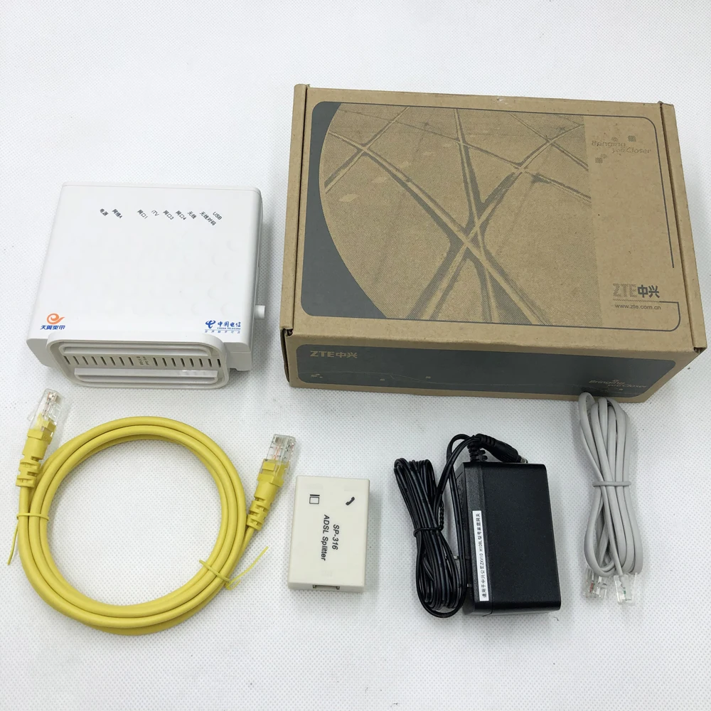 In Stock Zte H108l Adsl Wireless Router Adsl Modem150mbps Adsl2+ Modem ...