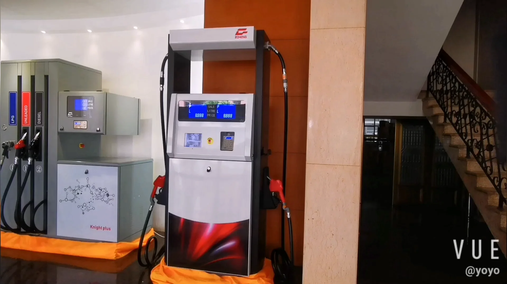 Ex Proof Pts Pos System Gas Station Pump Tatsuno Fuel Dispenser - Buy ...