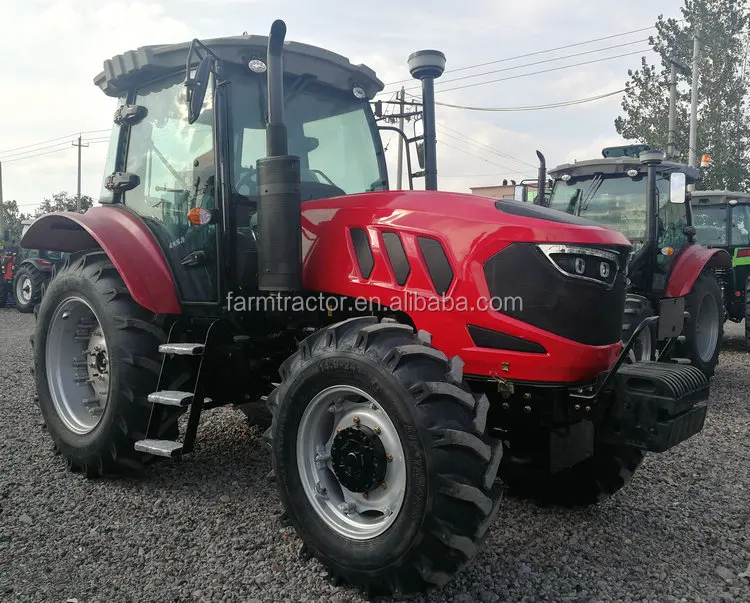 2022 90hp 904 954 1004 1104 Turbo Engine 4x4 Farm Agricultural Tractor Using Hydraulic Trailed ...