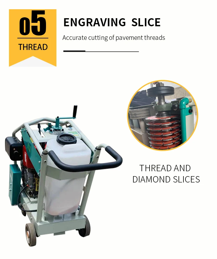 Factory Supplier Road Construction Equipment Saw Cutter Asphalt Floor ...