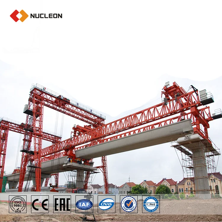 High Speed Way 100t 150t 200t Trusseed Type Bridge Launching Crane ...
