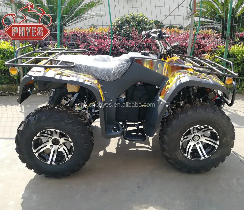 Phyes Shaft Driving Electric 4wd Atv 4000w 60v 4x4 Adult Electric Atv ...