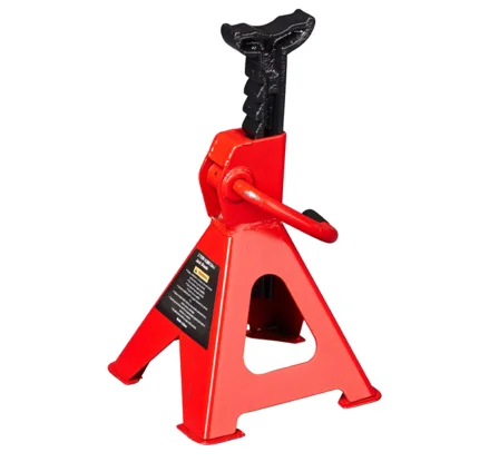 Steel Heavy Duty Auto Repair Tool Adjustable Screw Jack Stands 3 Ton ...