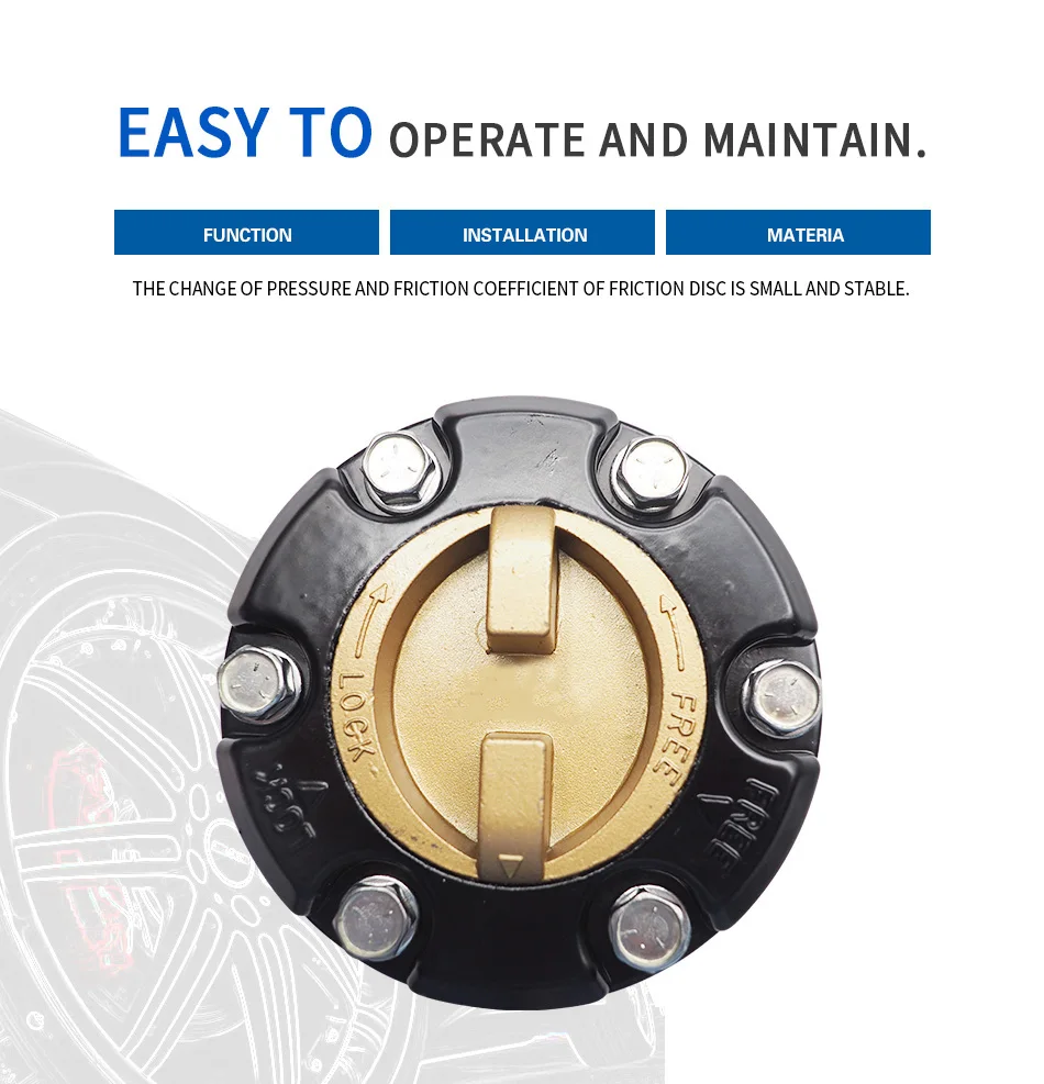 Free Wheel Locking Hub 43530-60042 For Toyota Land Cruiser 1976-1987 ...