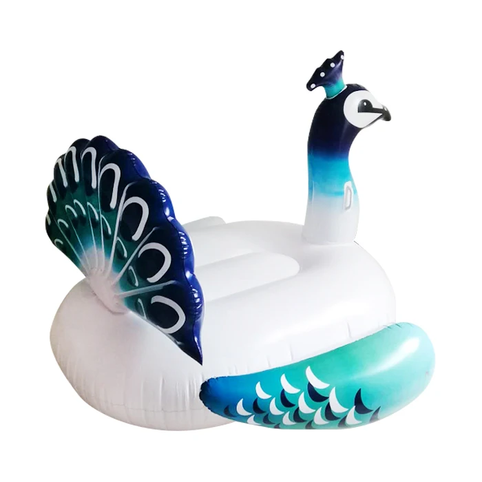 PVC Inflatable Peacock Floating Pool Float - Fun & Safe