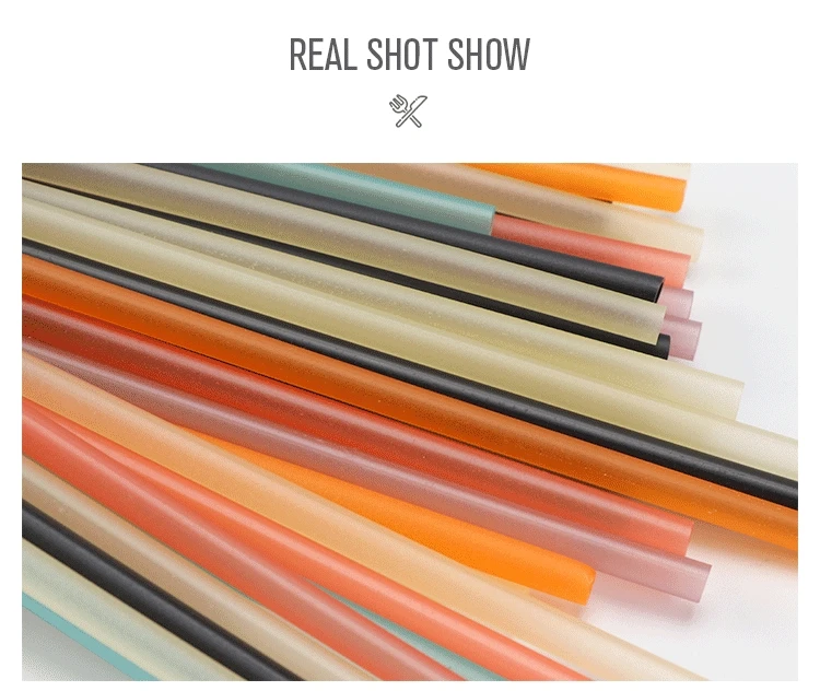 Eetbare Rietjes - Biodegradable Straws Made from Tapioca Rice