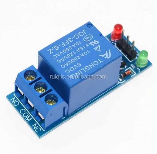 JQC-3FF-S-Z-05VDC Relay Module - Low Level Trigger 1 Channel