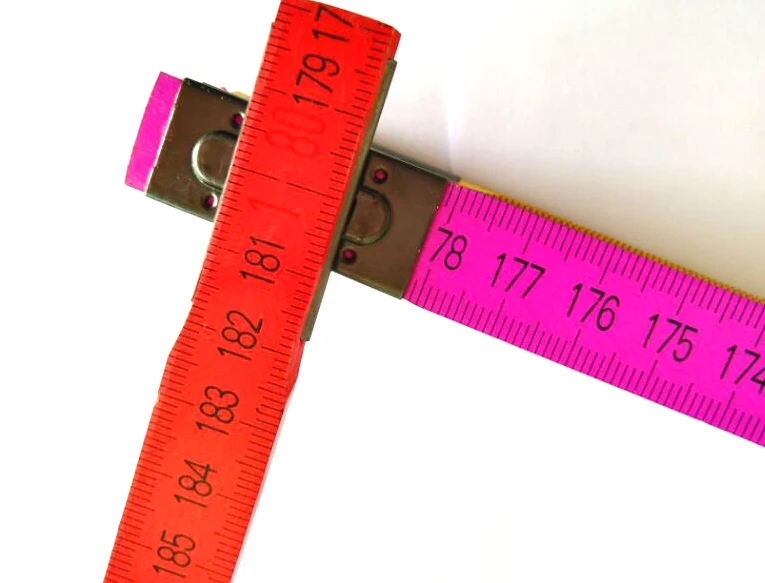 2m Wooden Folding Ruler - Durable & Versatile Measurement