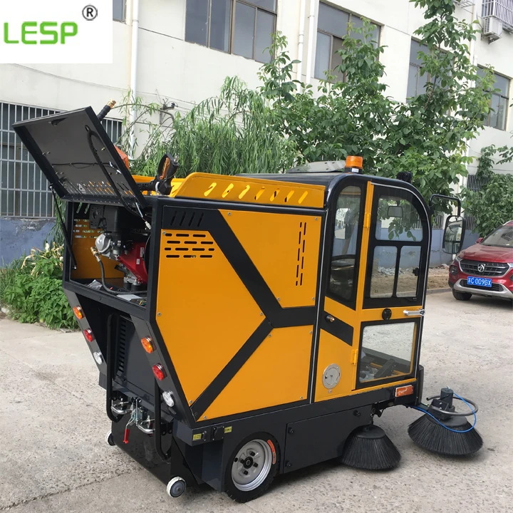 Rechargeable Electric Tennis Court Sweeper - High Pressure Cleaner