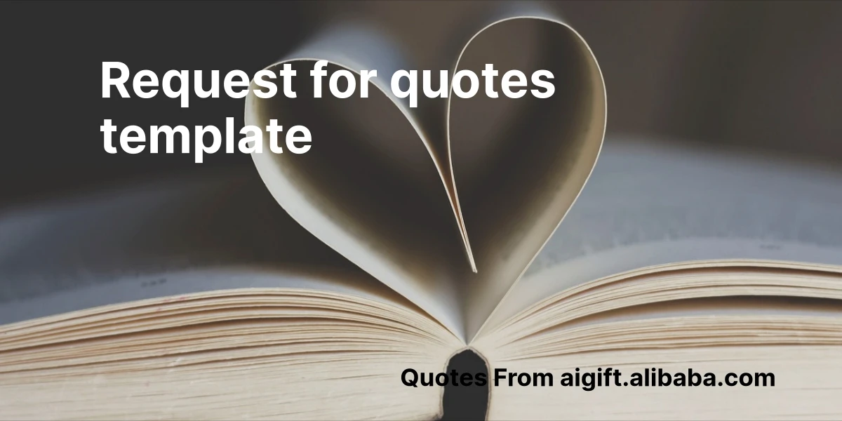 100+ Essential Request for Quotes Templates: A Comprehensive Guide