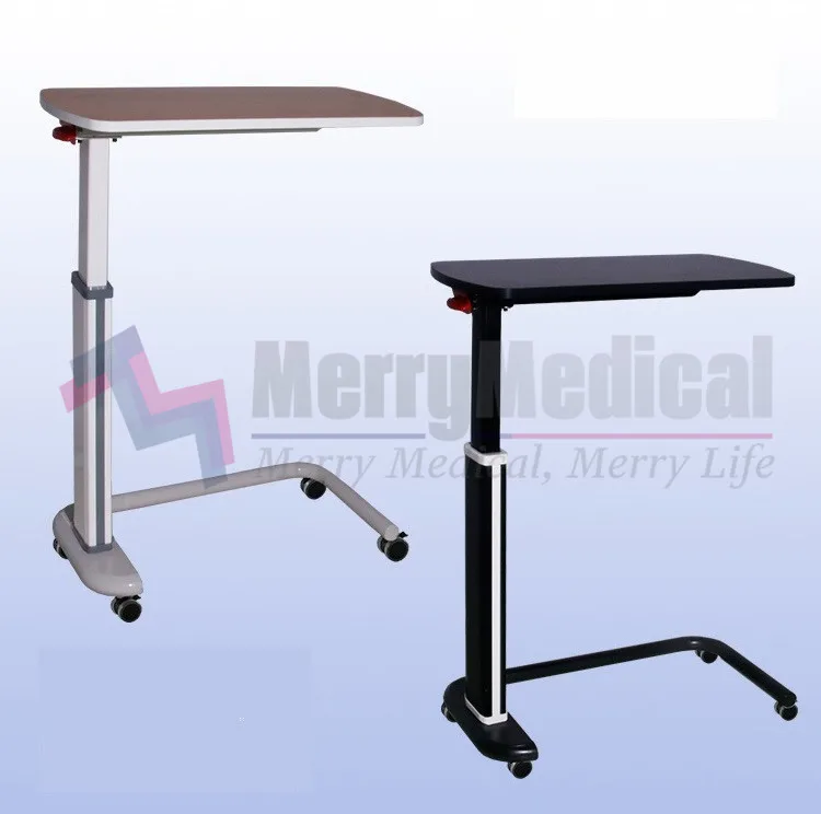 U-base Heavy Duty over Bed Table - Swivel Hospital Table