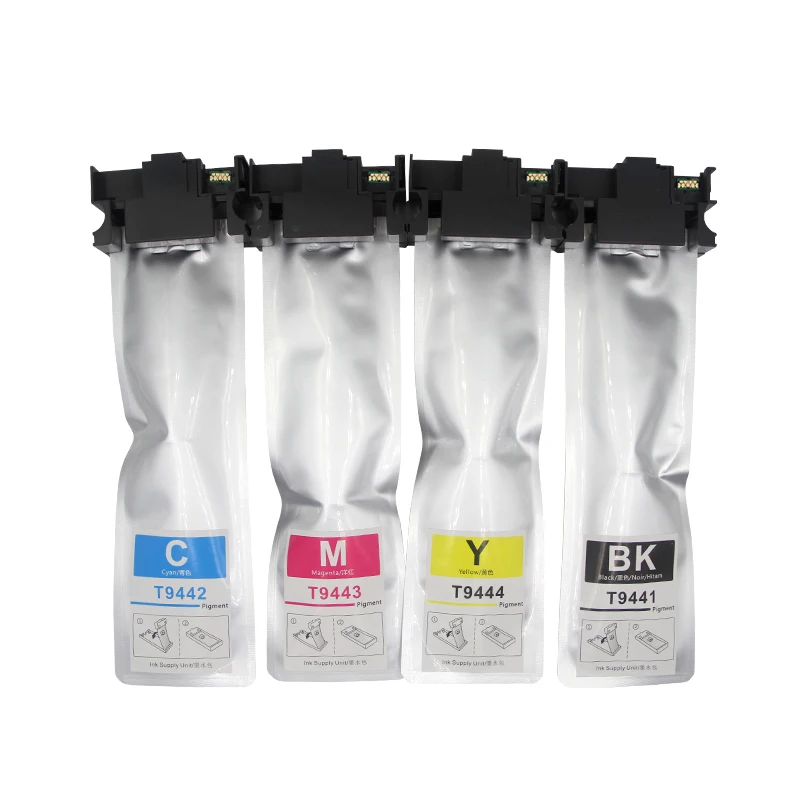 Supercolor Refill Ink T9441 T9441-t9444 Ink Bag For Epson Workforce Pro ...