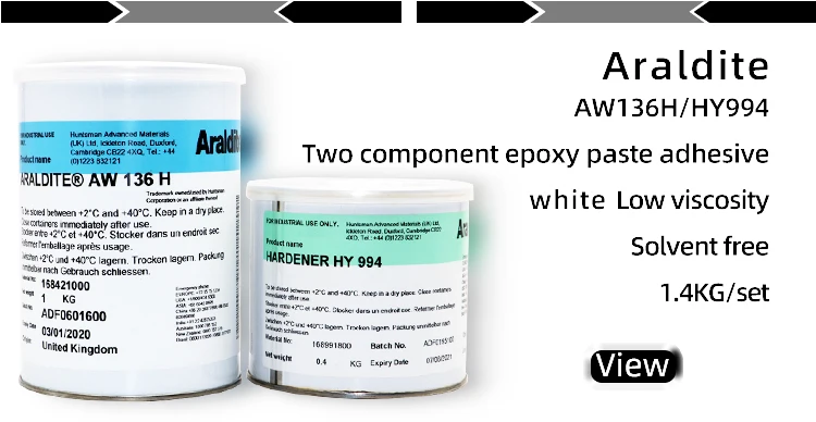Huntsman Araldite Av138m-1 Hv998-1cold Setting Two Part Gap Filling ...