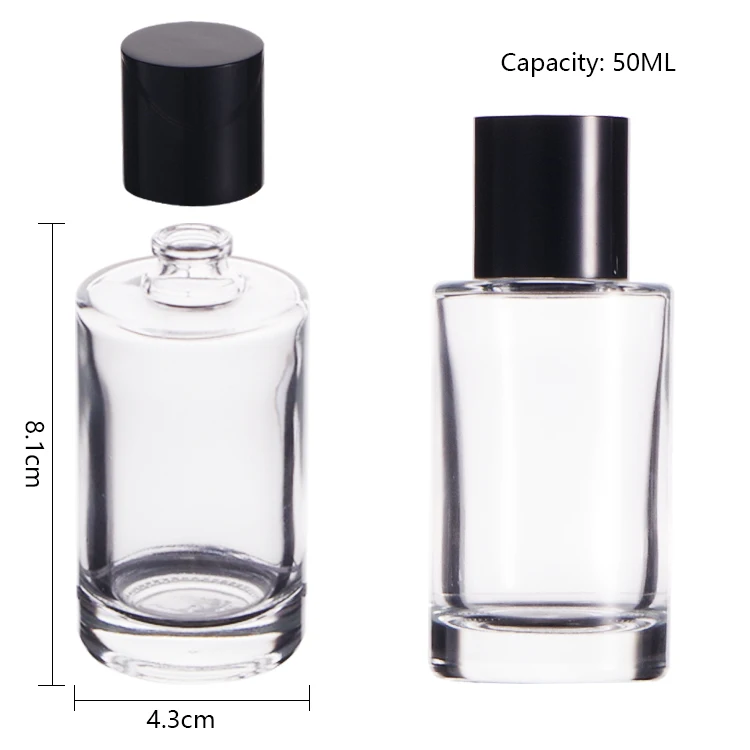 Custom Glass Perfume Atomiser - 50ml with Magnetic Cap