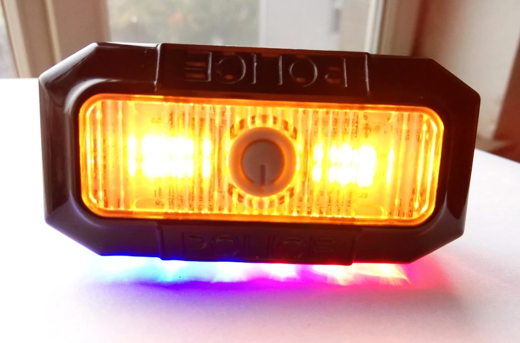 LED Traffic Flashing Shoulder Light - Bike Warning Light