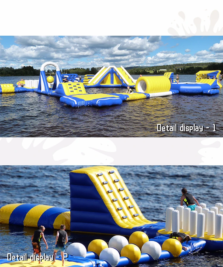 Customized Floating Inflatable Aqua Park by Cheer Amusement