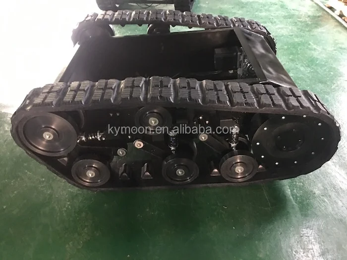 Rubber Tracked Chassis Platform: Remote Control Undercarriage with ...