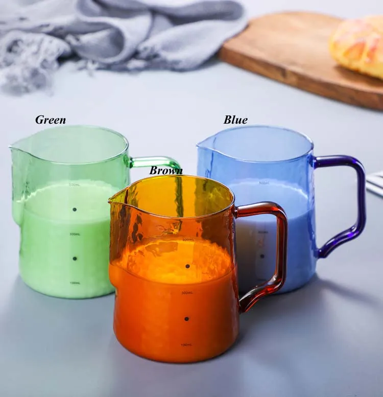 Ecocoffee Glass Coffee Milk Jug Barista Coffee Maker Pitcher V60 ...