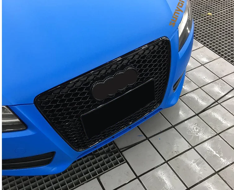 RS5 Style Front Grill for Audi A5 S5 - Black Auto Body Kit