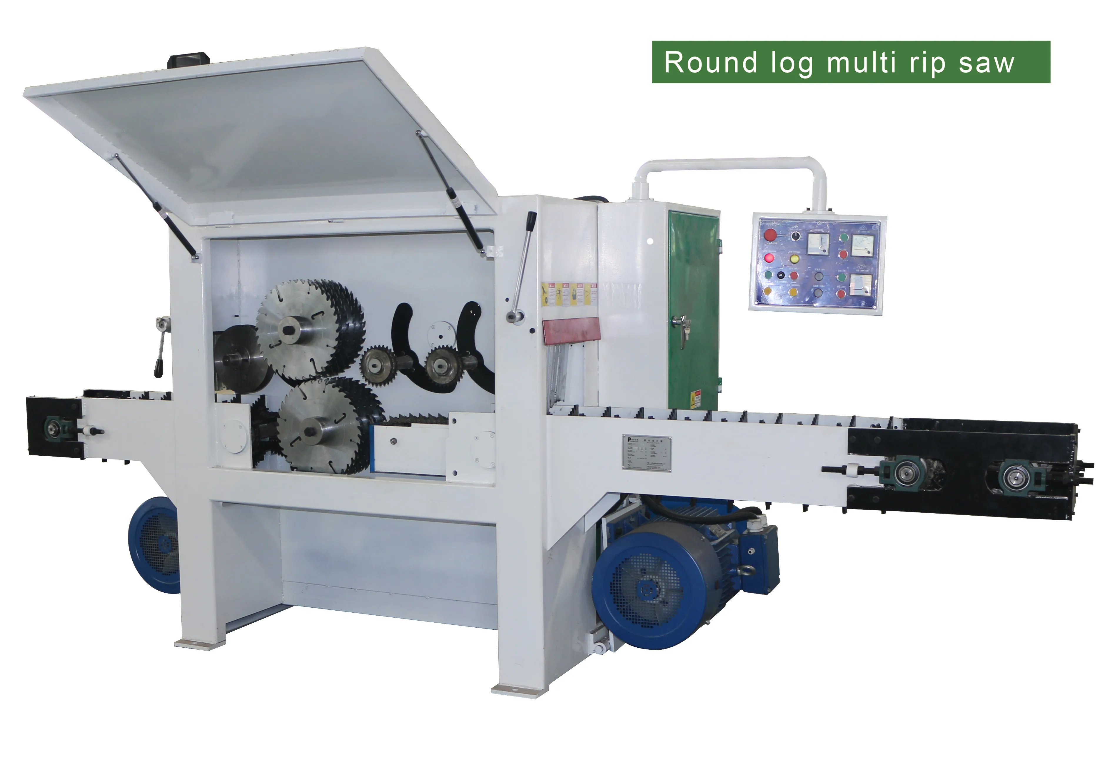 Wood Log Multi Rip Saw Machine - Precise and Automatic Cutting