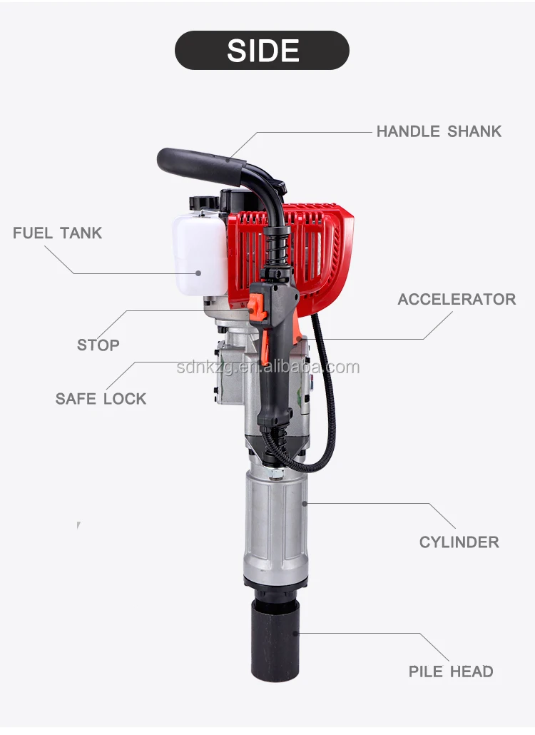 Solar Ground Screw Post Install Drilling Rigs Pile Driver| Alibaba.com