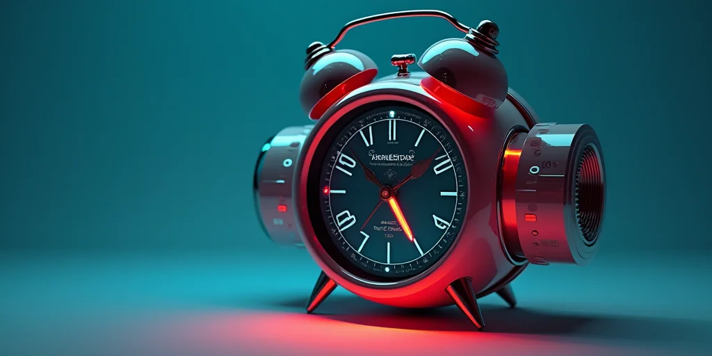 Futuristic Alarm Clock – Smart 2025 Projection Design with USB Charging ...