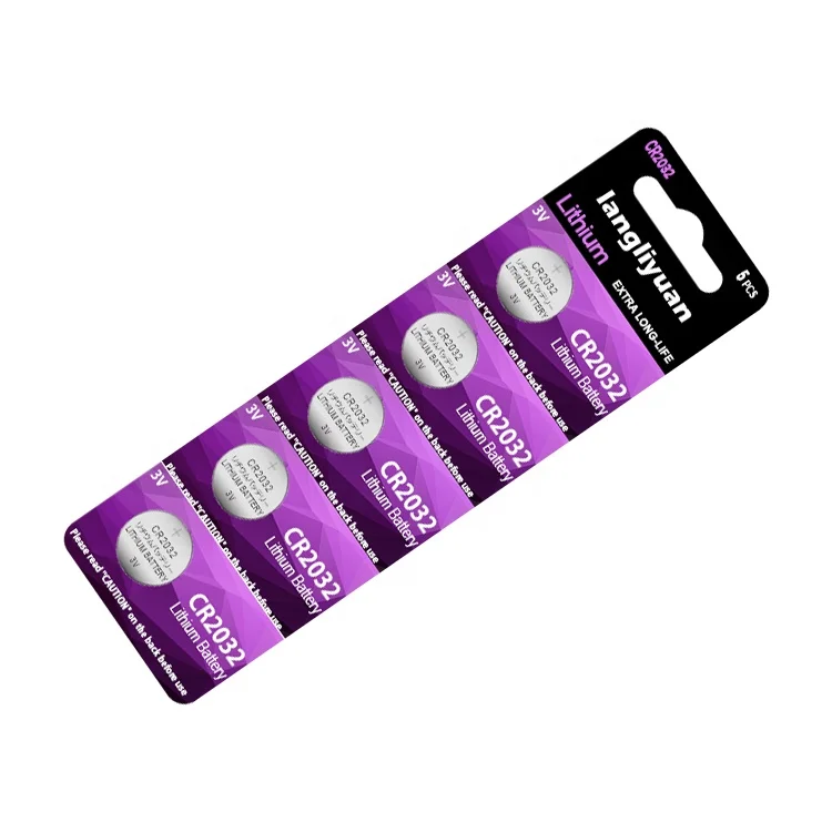 Lithium Pilas 2032 Coin Cell 3v Cr2032 Button Battery - Buy Cr2032 ...