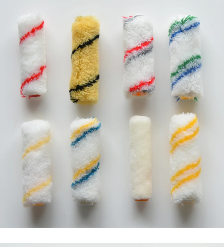 4 Inch popular type mini Paint Roller refill cover for Interior Walls ...