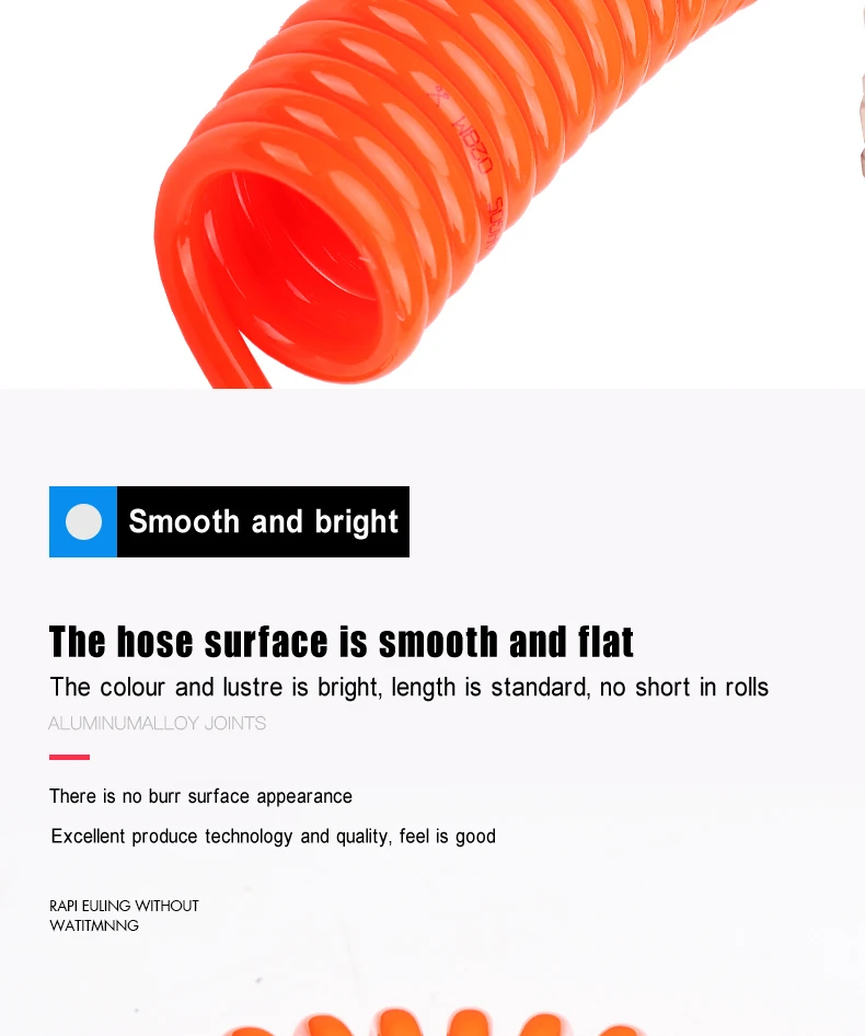 High Quality Polyurethane Flexible Spring Pu Tube - Buy Polyurethane Pu ...