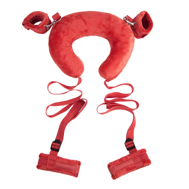 Sm Bed Slave Open Leg Restraints Handcuffs Footcuffs Bdsm Bondage Kit ...